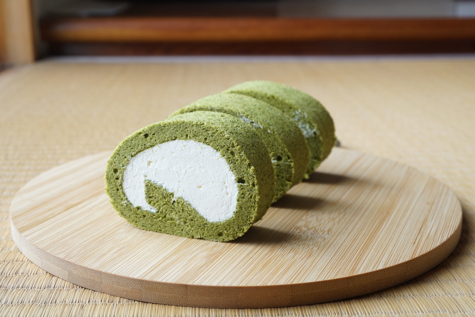 Recette- Gâteau roulé au matcha [vidéo] – Aitea