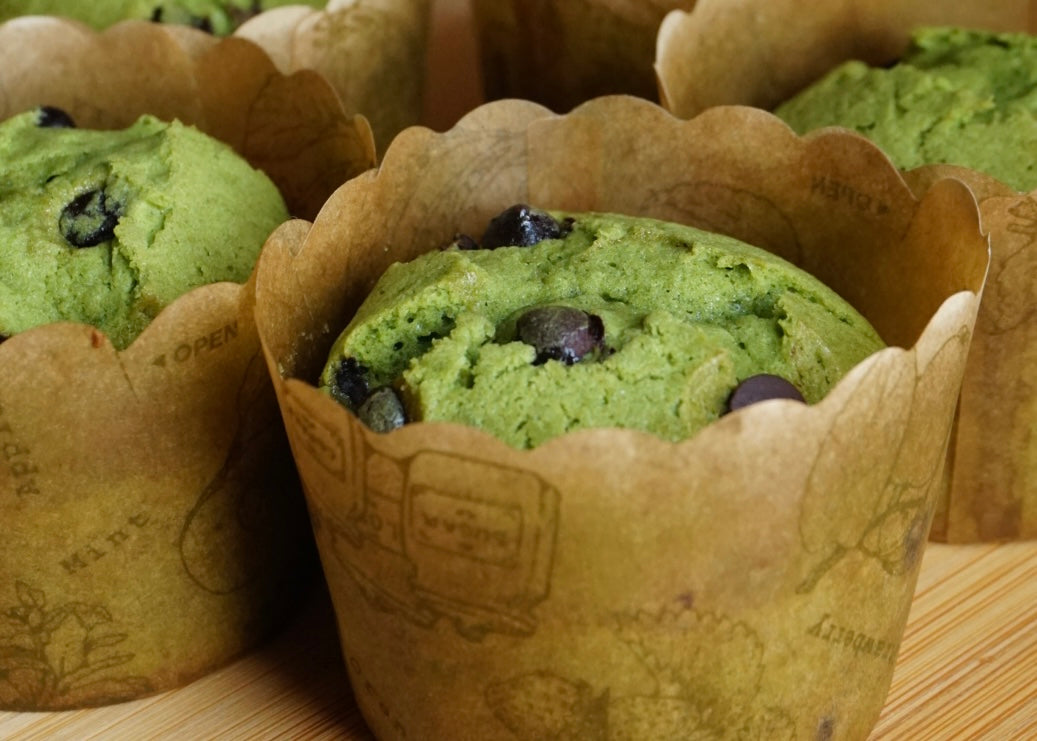 Muffins au matcha - Recette – Aitea